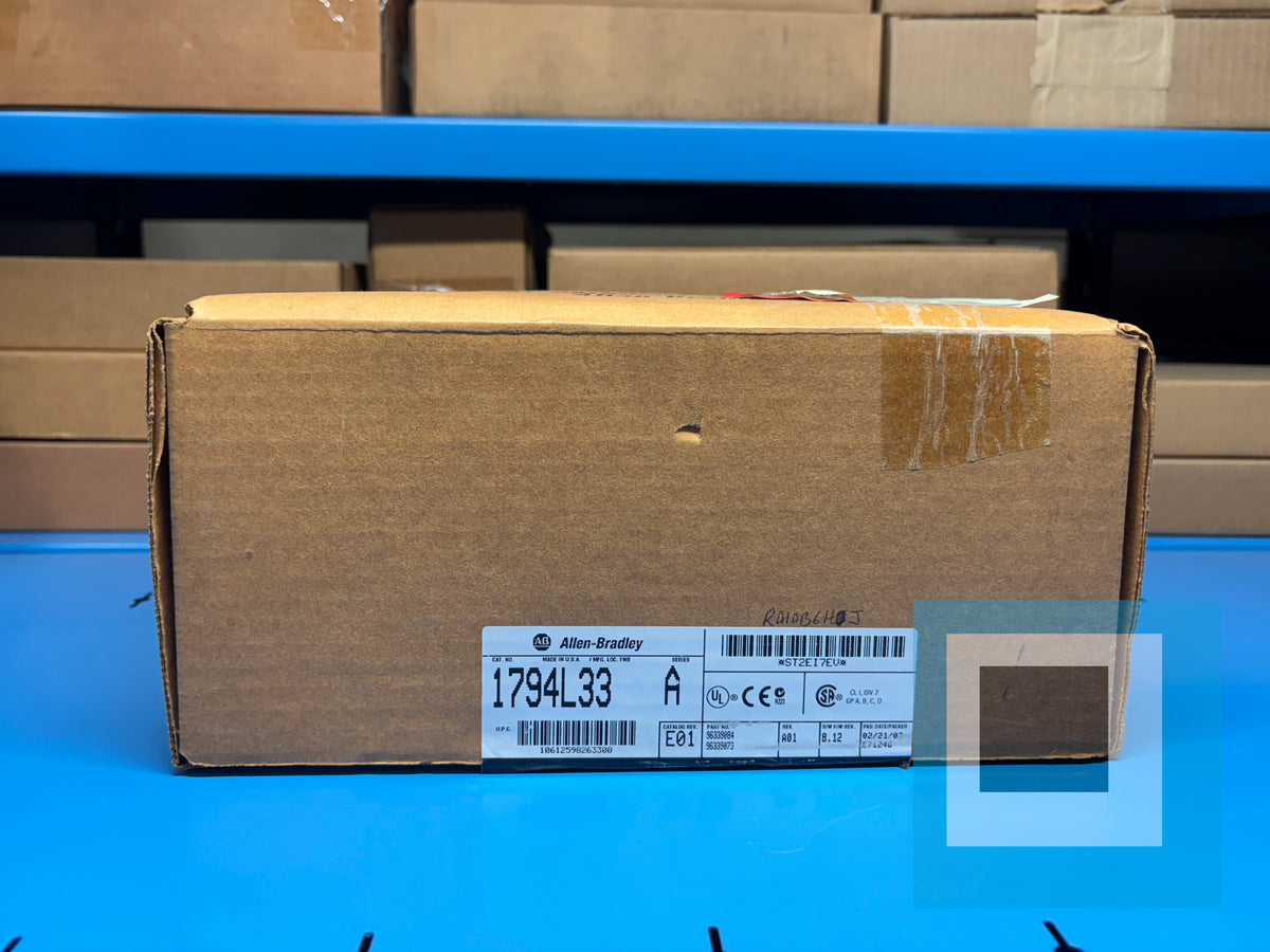 Allen-Bradley 1794-L33 /A FlexLogix 5433 PROCESSOR UNIT PART NO. 96339 ...