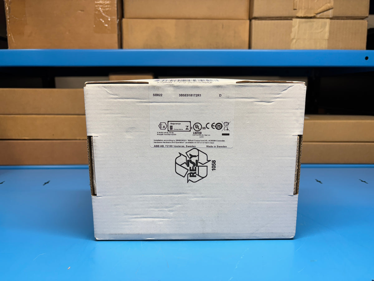 ABB 3BSE018172R1 Rechargeable Battery Unit SB822 – New Sealed – Ontario ...