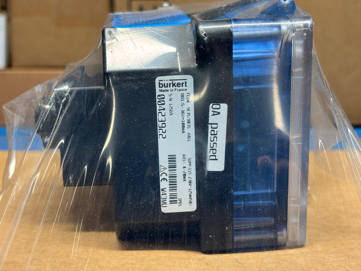 Burkert 00423922 Flow Meter / Transmitter SE35/8035 Complete! - NEW IN ...