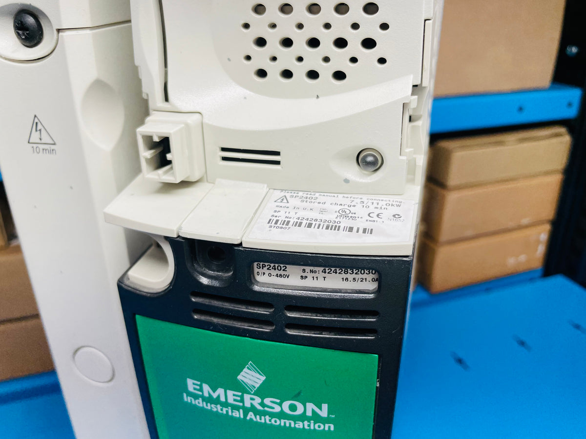 Emerson Control Techniques SP2402 UniDrive, 380-480V 50-60Hz 3ph 20.2A ...