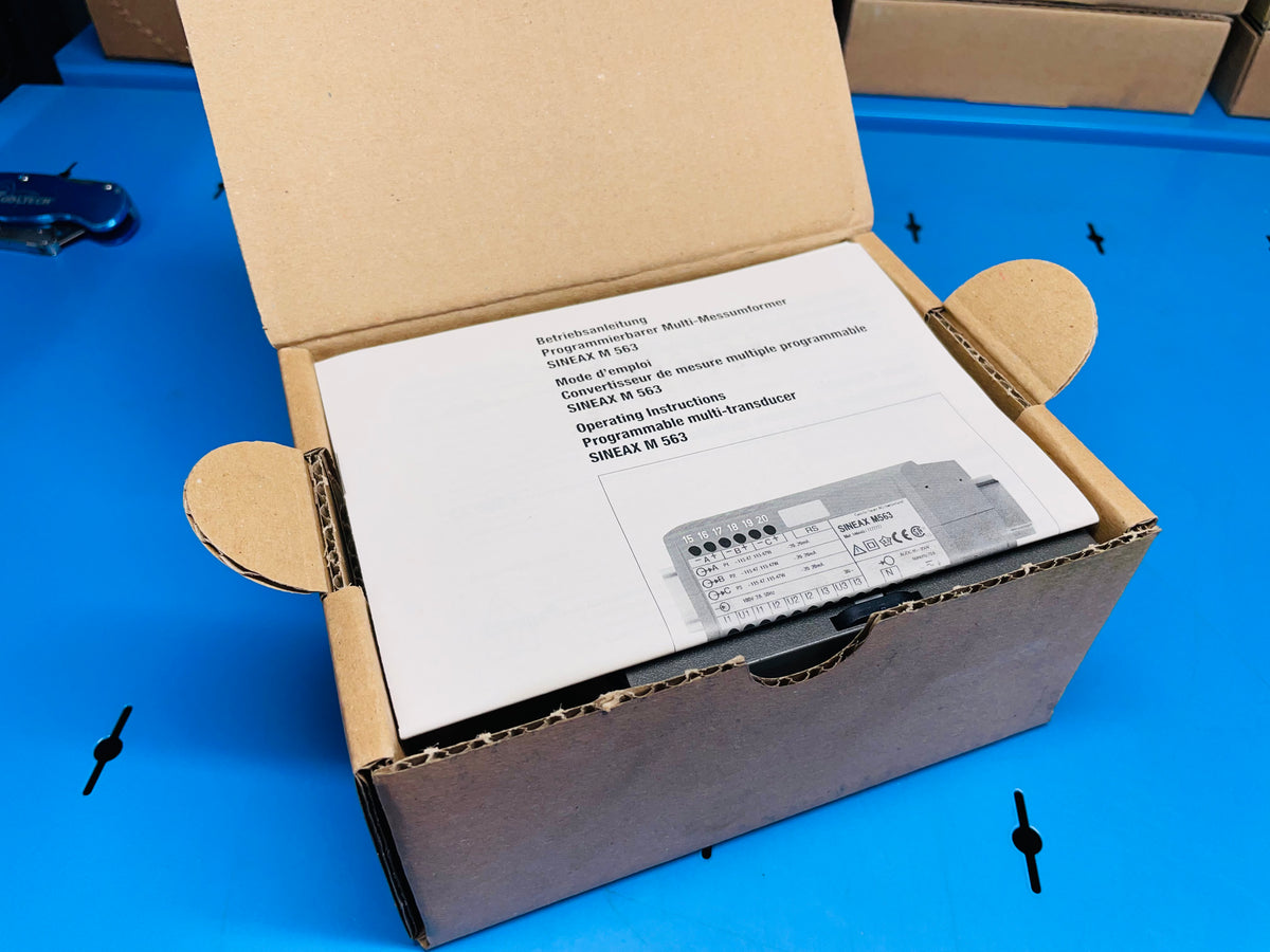 NEW - Camille Bauer SINEAX M563 Programmable Transducer Module ...